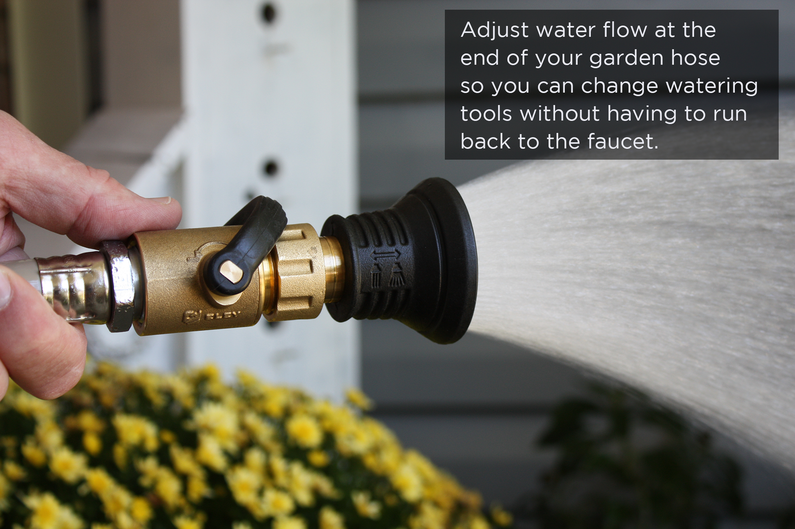 Brass Garden Hose Shut Off Valve – Eley Hose Reels