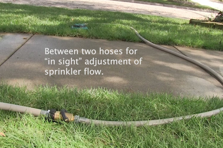 Brass Garden Hose Shut-off Valve with Swivel Fitting – Eley Hose Reels